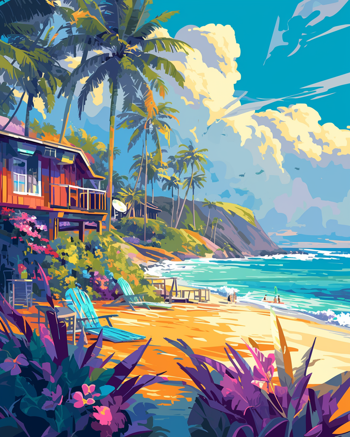 Custom Paint by Number Paint by Numbers DIY Paint Kits Adult Painting ...